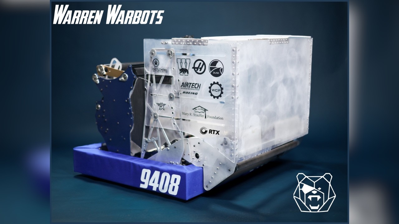 Warbots 2026 Robot Reveal: KLAPPA | FRC Team 9408