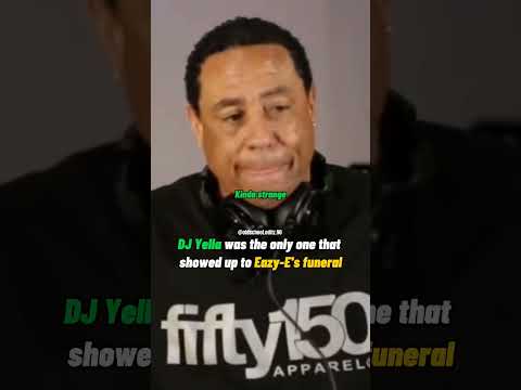 DJ Yella was the only that showed up to Eazy-E's funeral😳 #shorts