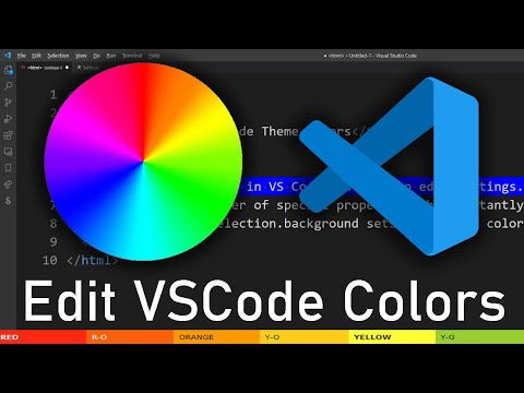How To Change & Edit Color Theme in Visual Studio Code