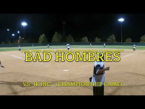 Bad Hombres vs. JK Inc 2022 USSSA SoCal States Championship Tournament Championship Game