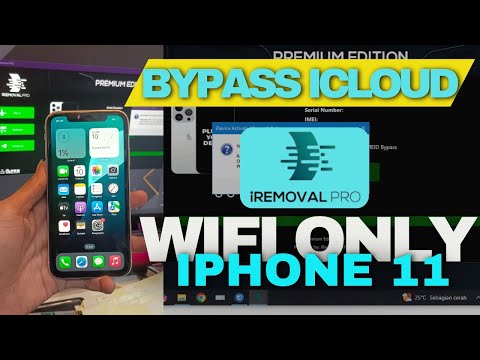 IPHONE 11 Bypass Wifi Only Iremoval pro