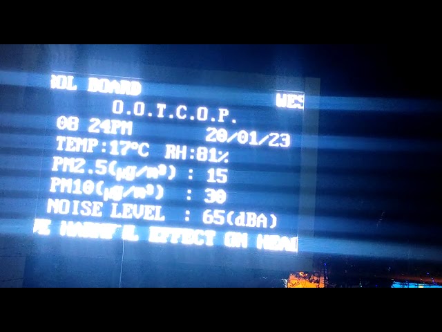 Ambient Air Quality Monitoring Display - Kayakalp Air Quality ...