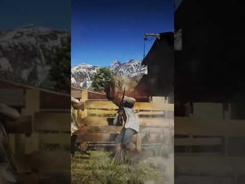 Arthur's gaming Red Dead headshot 😨😱 #gaming #shorts #reddit