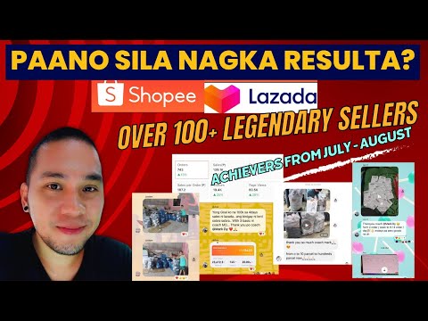 Paano sila nakabenta sa Shopee and Lazada | Legendary Seller Achievers
