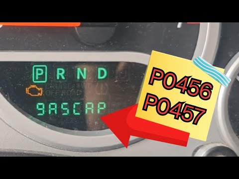 2010 Jeep Wrangler 3.8l Check Gas Cap - P0456 - P0457