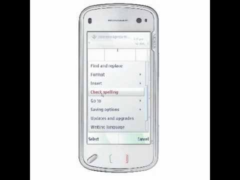 How to Spell Check Documents S60
