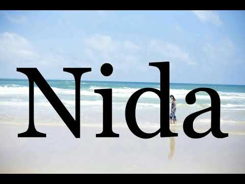 How To Pronounce Nida🌈🌈🌈🌈🌈🌈Pronunciation Of Nida