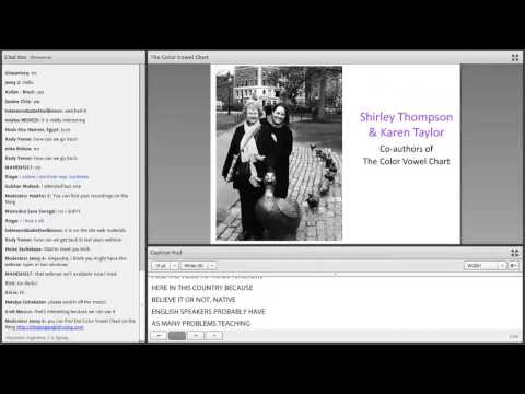 Teaching Spoken English with the Color Vowel Chart