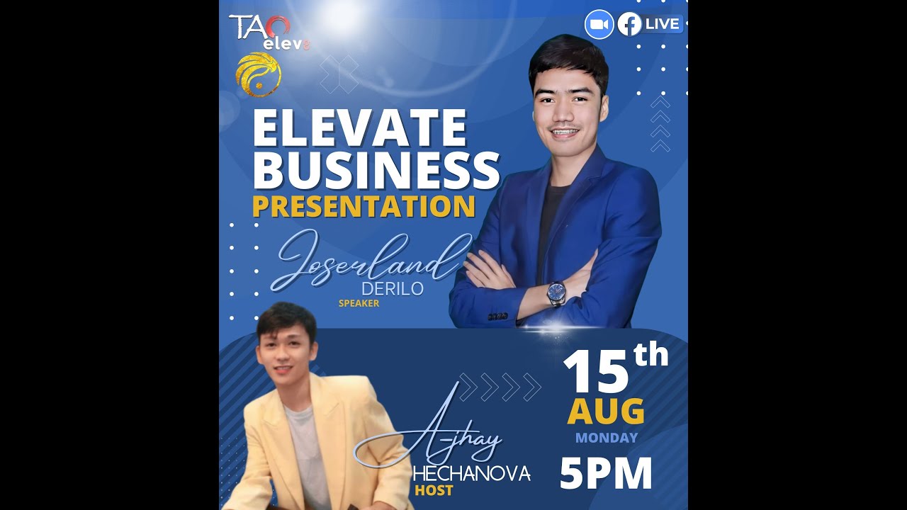 Elevate Business Presentation with Master Joserland Derilo