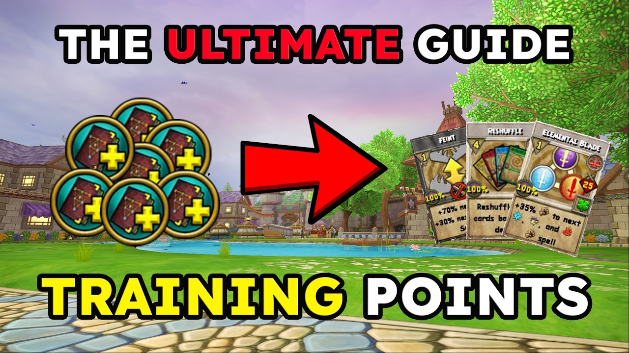 Wizard101 | The ULTIMATE Guide to Training Points!