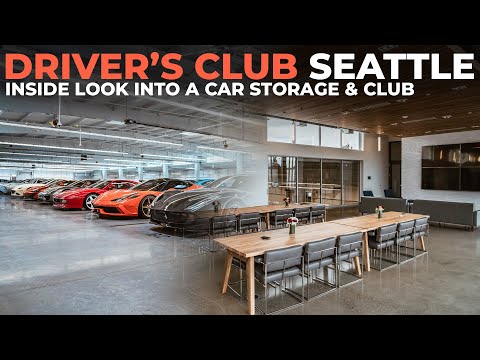 Touring 68,000 Sq. Ft. of Amazing Garage: Driver's Club Seattle