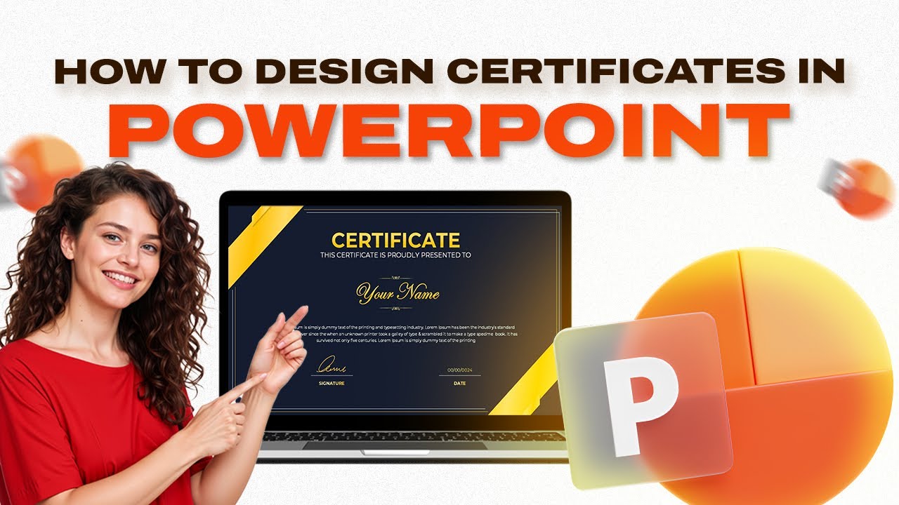 How to Design Certificates in PowerPoint - Tutorial