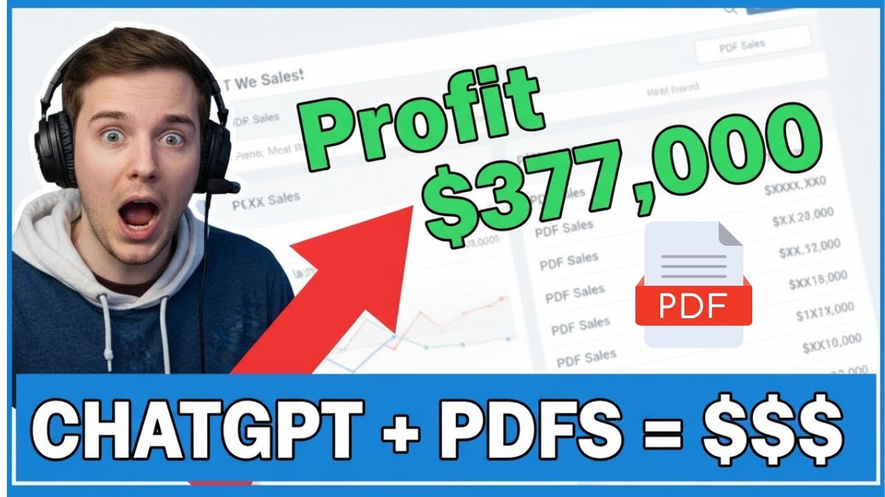 i asked chatgpt to create a $377,000 PDF (EASY STEP BY STEP METHOD)