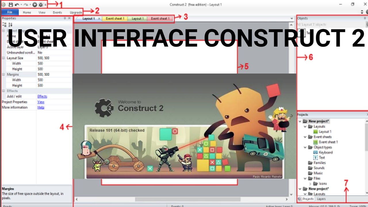 Construct 2 | User Interface