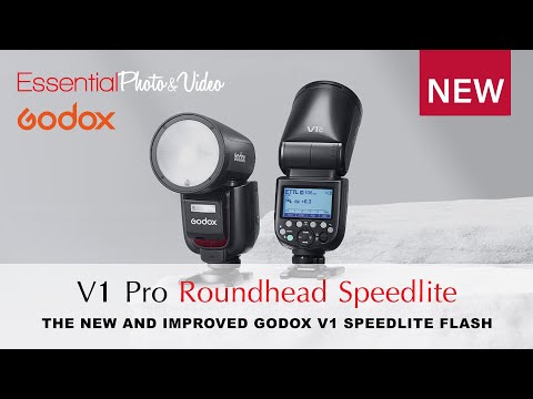 The New Godox V1PRO Roundhead Speedlight