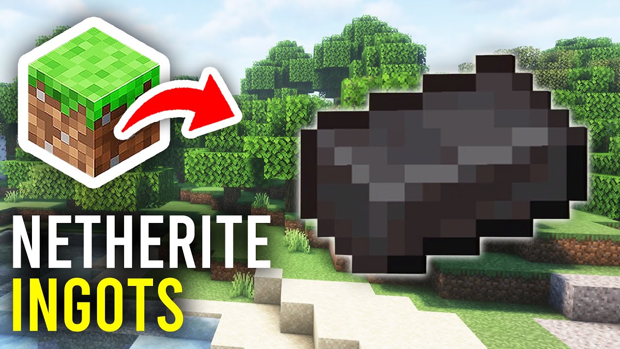 How To Make Netherite Ingots In Minecraft - Full Guide