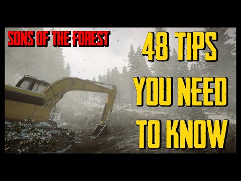 48 Tips In Under 5 Minutes | Sons Of The Forest