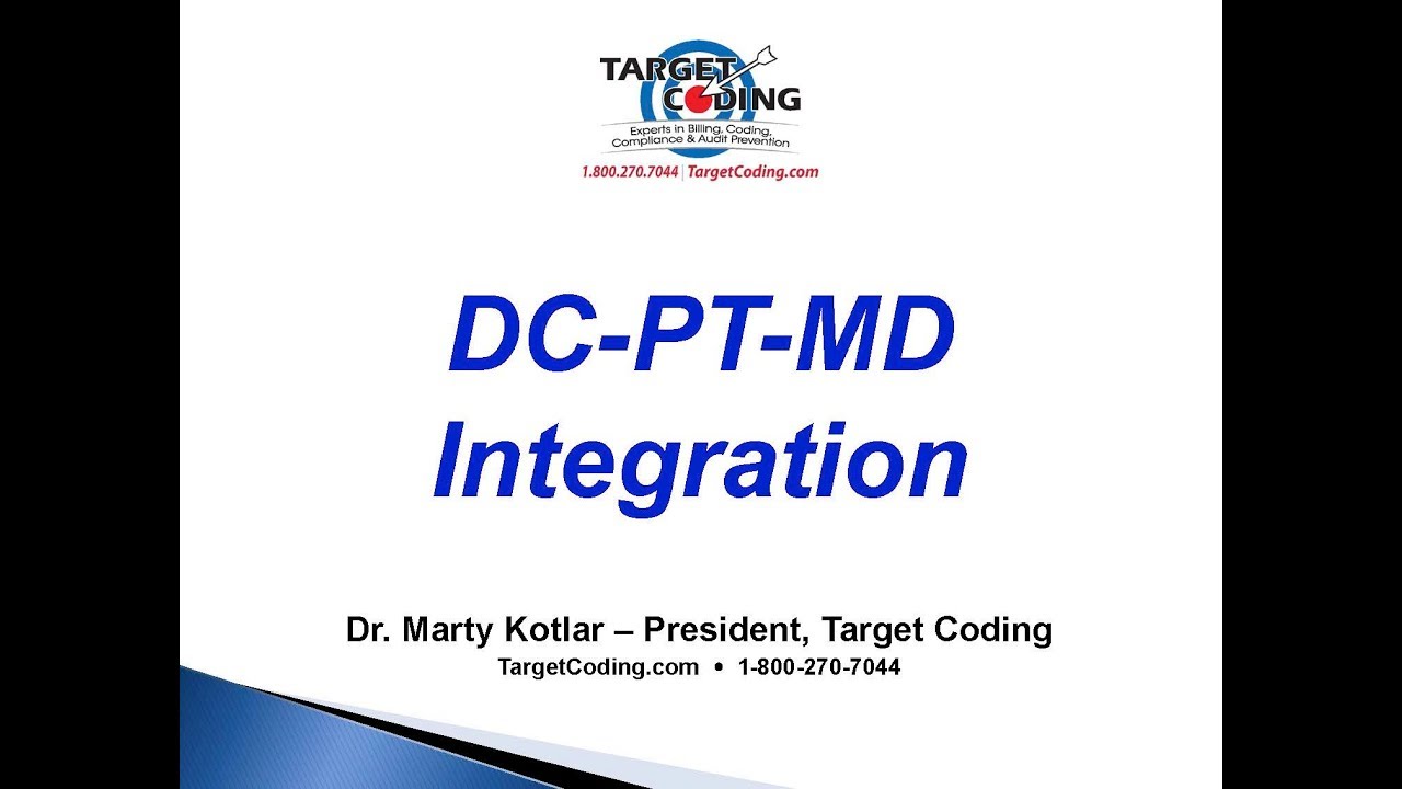 Target Coding DC PT MD Integration   3