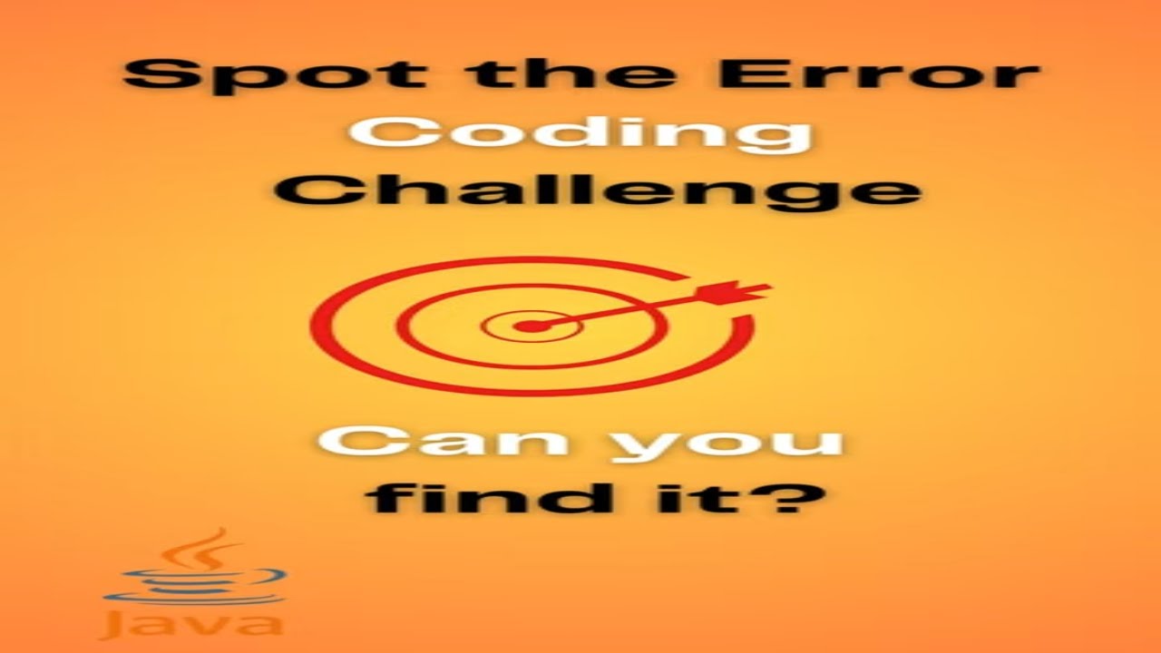 Discover the Hidden Error in this Java Code Challenge! | Challenge #7 🤔 #shorts #challenge