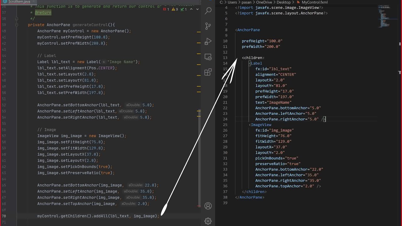 JavaFX Custom Control - Basics