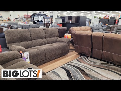 BIG LOTS FURNITURE SHOP WITH ME 2021 COUCHES, RECLINERS, SECTIONALS, ARMCHAIRS