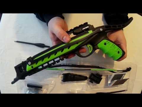 Hori-zone 80lb Redback Pistol Crossbow Unboxing