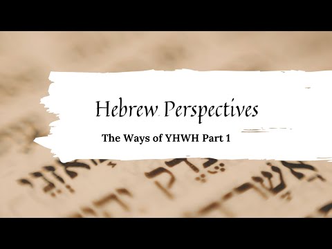 Righteousness -The Ways of YHWH (Part 1)