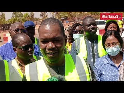 Construction d'infrastructures à Ouagadougou : L'intervention du ministre en version dioula