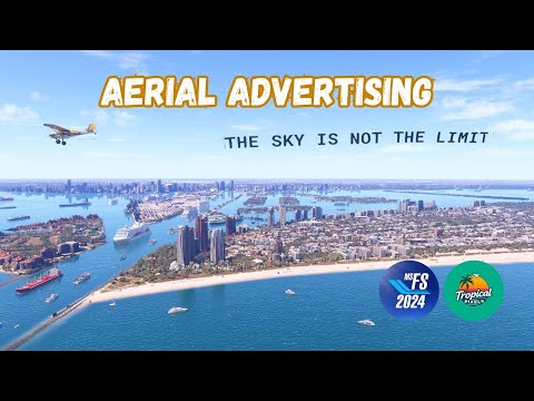 How hard is it to fly a banner? Way harder than I thought | Microsoft Flight Simulator 2024 mission