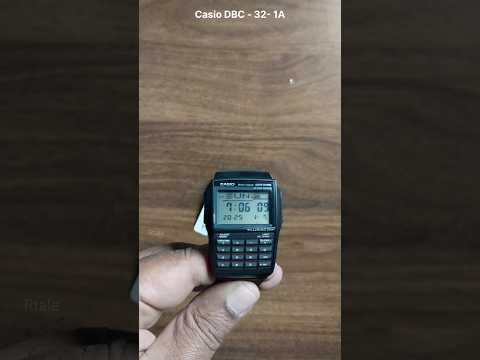 Unboxing Casio calculator watch DBC 32 1A #casio #watch #rtale
