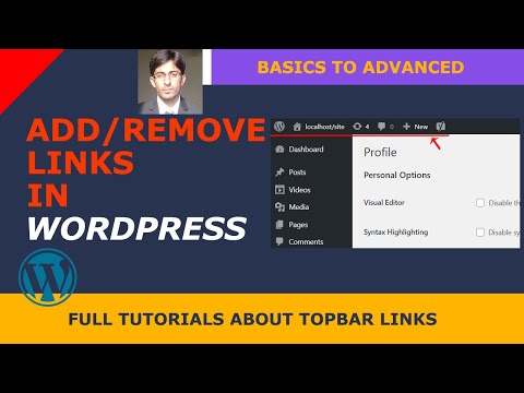 How to Add / Remove Admin Bar Links in WordPress