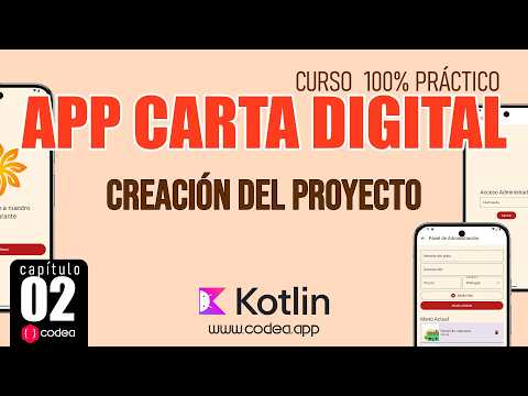 Cómo Crear tu Proyecto en Android Studio + Primera Ejecución | App Carta Digital ????