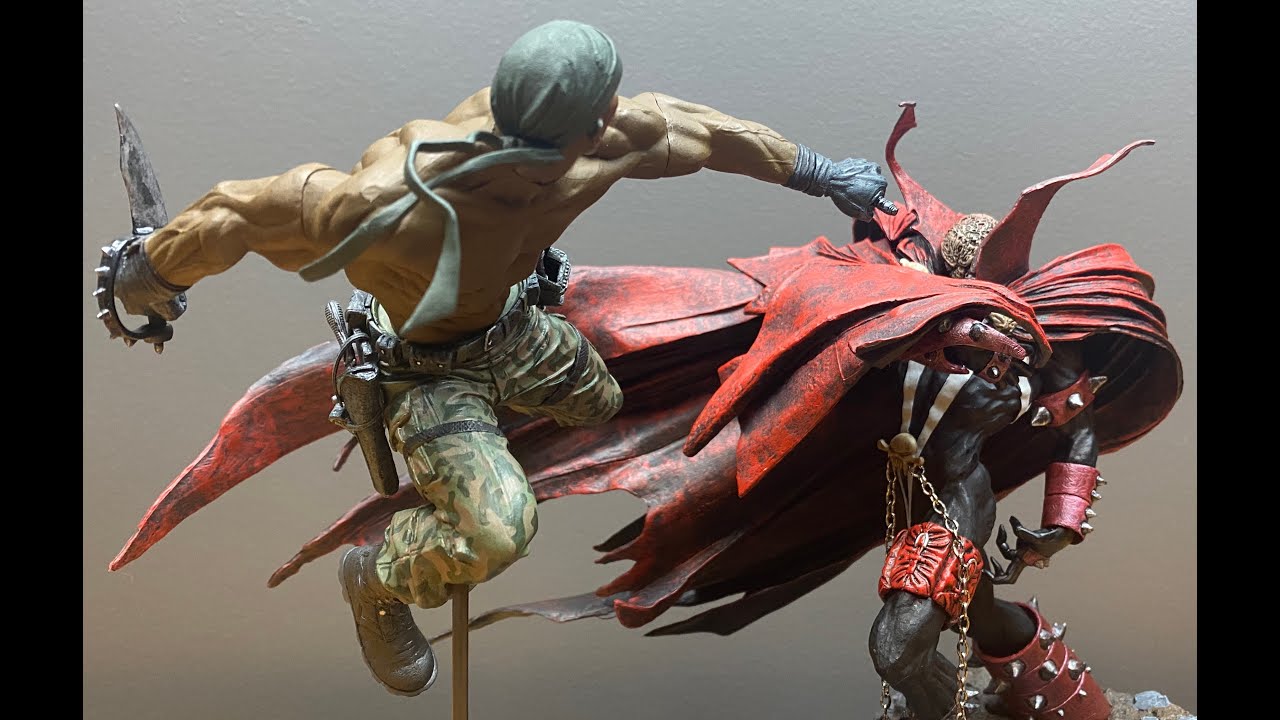 Spawn vs Al Simmons McFarlane Toys Series 27 Issue 86 Cover Art Review