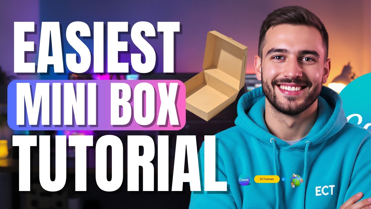 How to Create a Mini Box Template in Canva Step by Step (Easy DIY Gift Box Tutorial)
