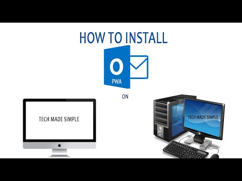 How to install Outlook PWA on Mac and PC