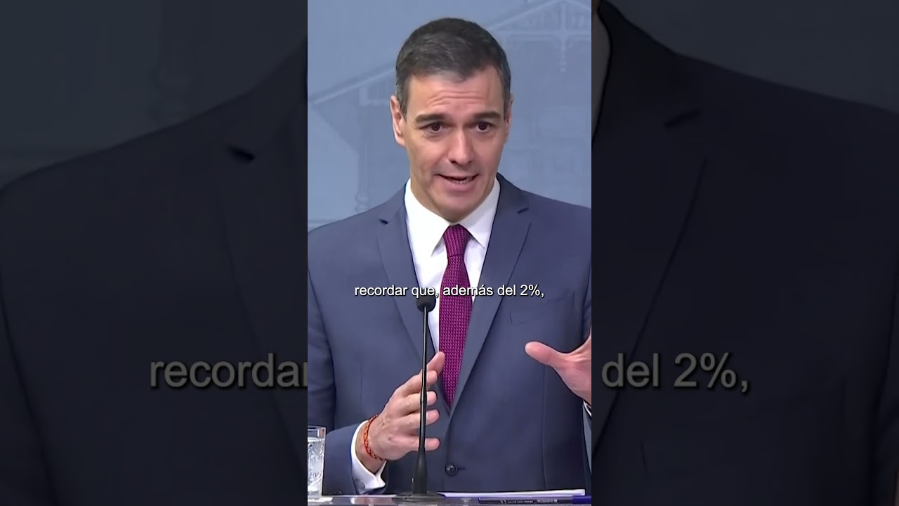 Sánchez mantiene su objetivo del 2% del PIB en defensa pese a las críticas de sus socios