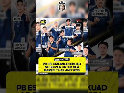 PB ESI umumkan skuad mlbb man untuk sea games 2025 Thailand #arhtv #seagames2025