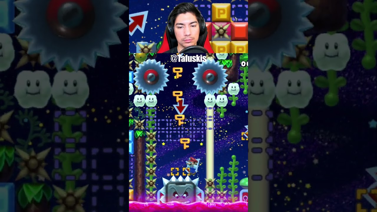 I CAN'T BELIEVE I did this! #shorts #supermariomaker2