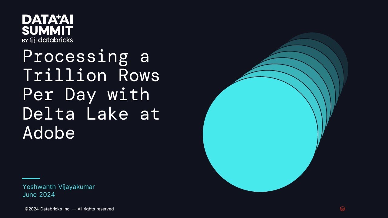 Processing a Trillion Rows Per Day with Delta Lake at Adobe
