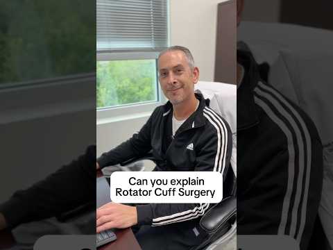 Can you explain Rotator Cuff Surgery? 🩻With Orthopedic Surgeon Dr. Kenneth Brooks