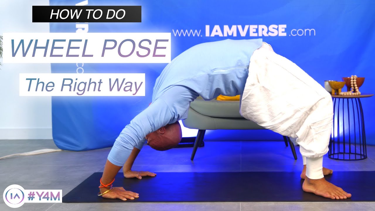 Wheel Pose for Beginners l Chakrasana with preparation poses