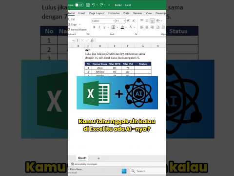 Excel ada AI-nya🤯😲😉#belajarexcel #tipsexcel #dataanalysis #analisisdata