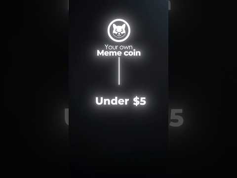 How to Create a Memecoin for Under $5 (Step-by-Step Guide) #memecoin #crypto #guide
