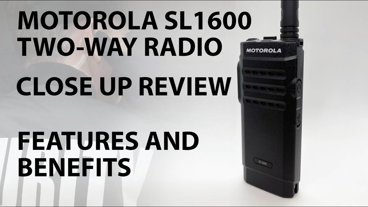 Motorola SL1600 Two-way Radio Review | Features & Benefits | LRS UK