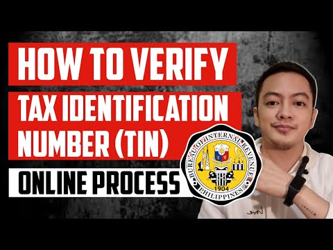 HOW TO VERIFY YOUR TIN ONLINE? PAANO MALALAMAN KUNG LEGIT ANG IYONG TIN ONLINE?