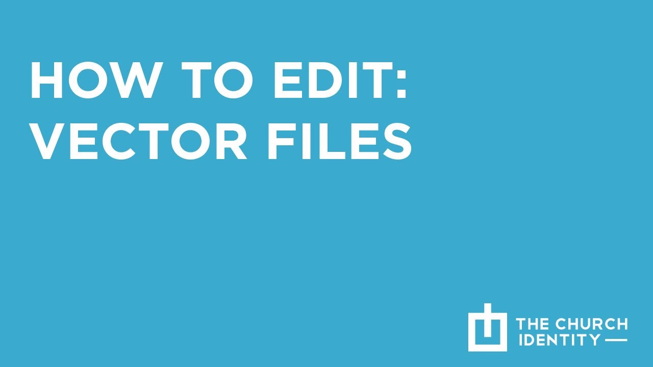 How To Edit Vector Files