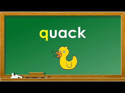 Fun Reading Practice: Words Starting with /Qq/ - Phonics -- Improve Your Vocabulary Skills