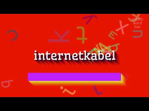 INTERNETKABEL - HOW TO PRONOUNCE IT? THE DEFINITIVE PRONUNCIATION GUIDE FOR INTE #internetkabel