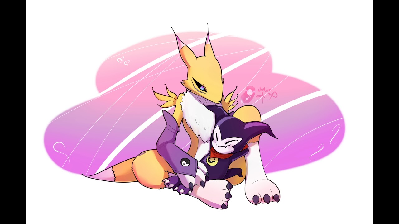 Renamon and Impmon Animation Practice