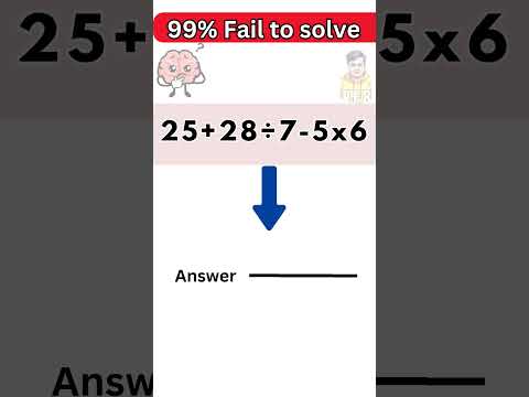 Are you enough Genius to solve this IQ maths question | Only 1% can solve this question